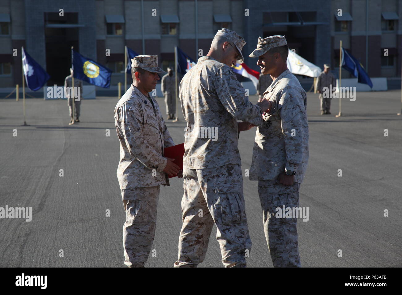 Colonel Leonard J. DeFrancisci, presiding officer at the 3D Air Naval ...