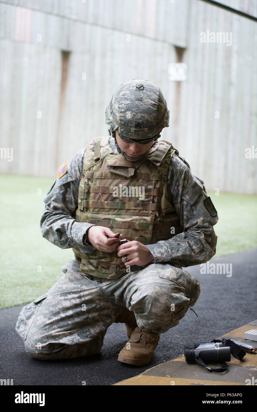 U.S. Army Sgt. Kurt Shafer, with Alpha Company, Allied Forces North ...