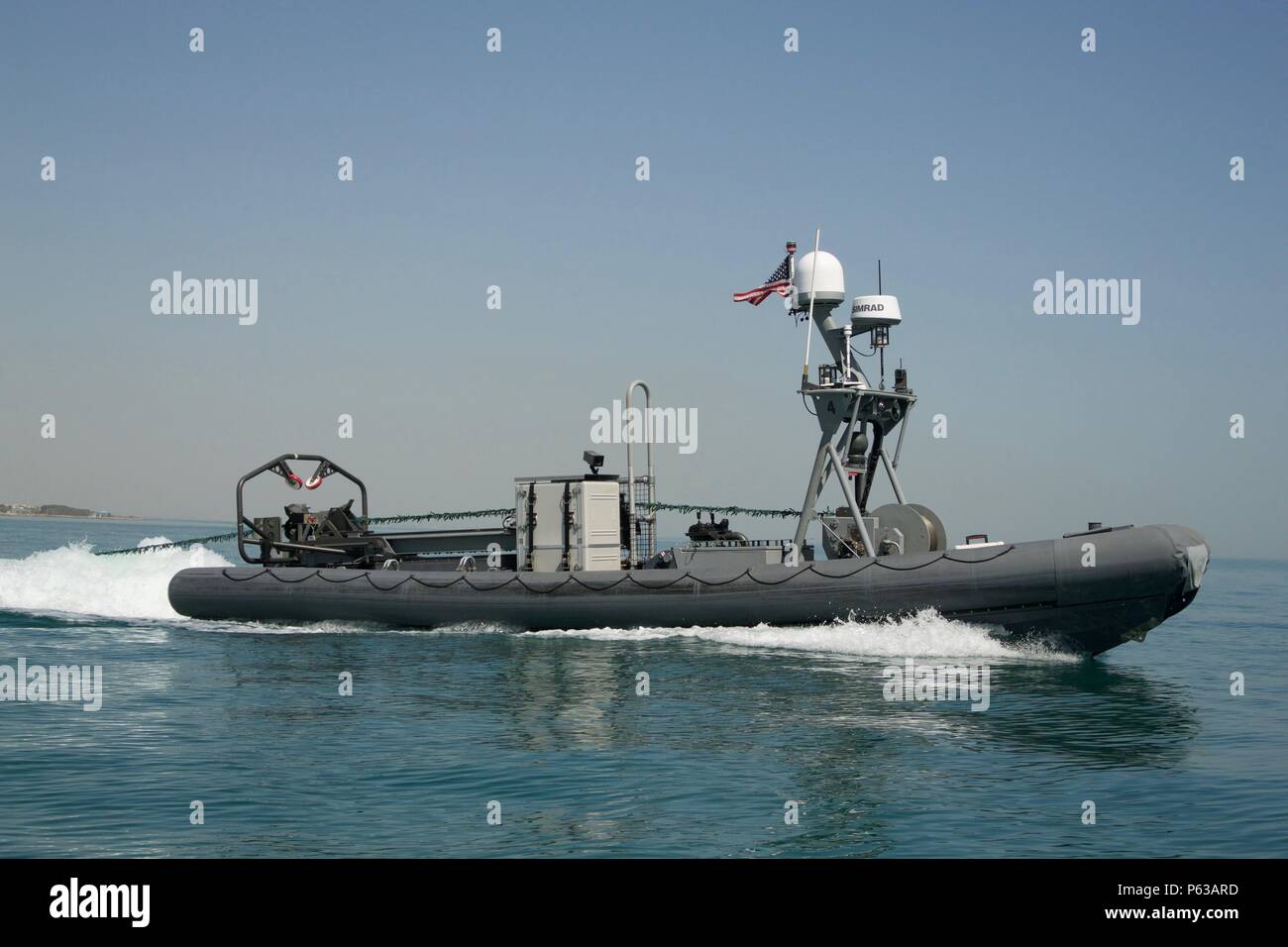 KUWAIT NAVAL BASE (April 17, 2016)-Sailors and civilian personnel with ...