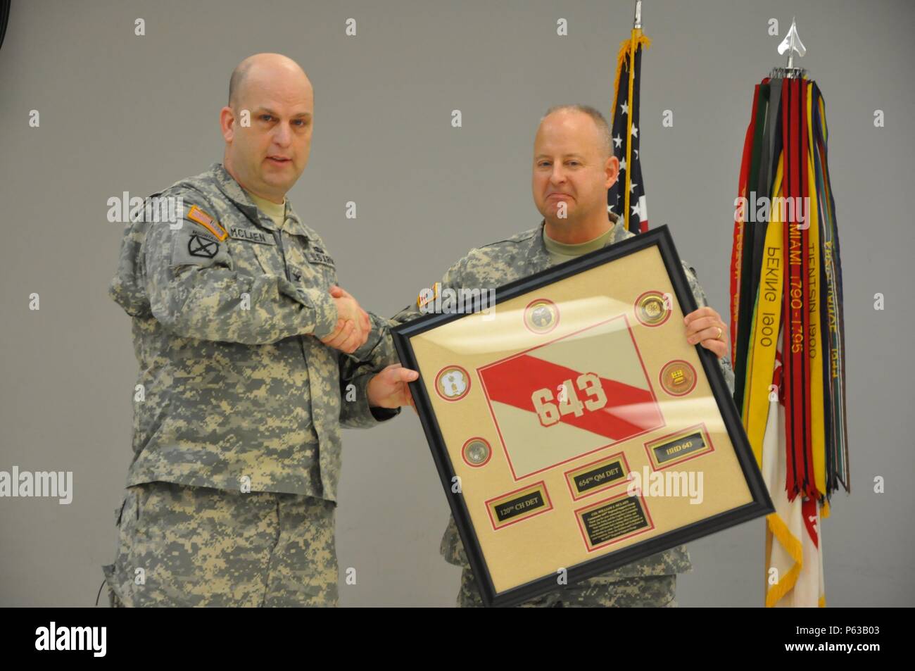 Army Reserve Command Sgt. Maj. Scott A. Hinton, 643rd Regional Support ...