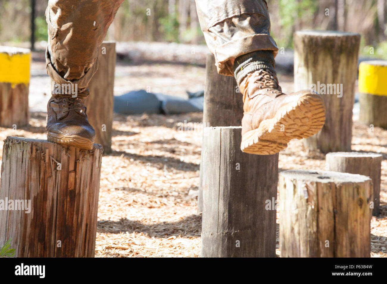 U.S. Army 1st Lt. Anthony Day, 10th Mountain Division, navigates ...