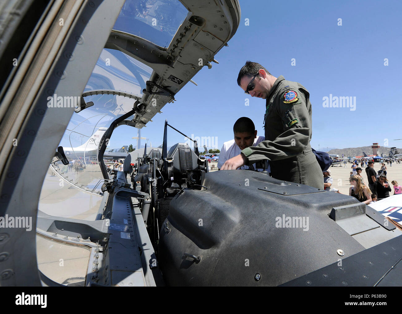 U.S. Air Force 1st Lt. Dave Dunkel, pilot for the 459th Flying Training ...