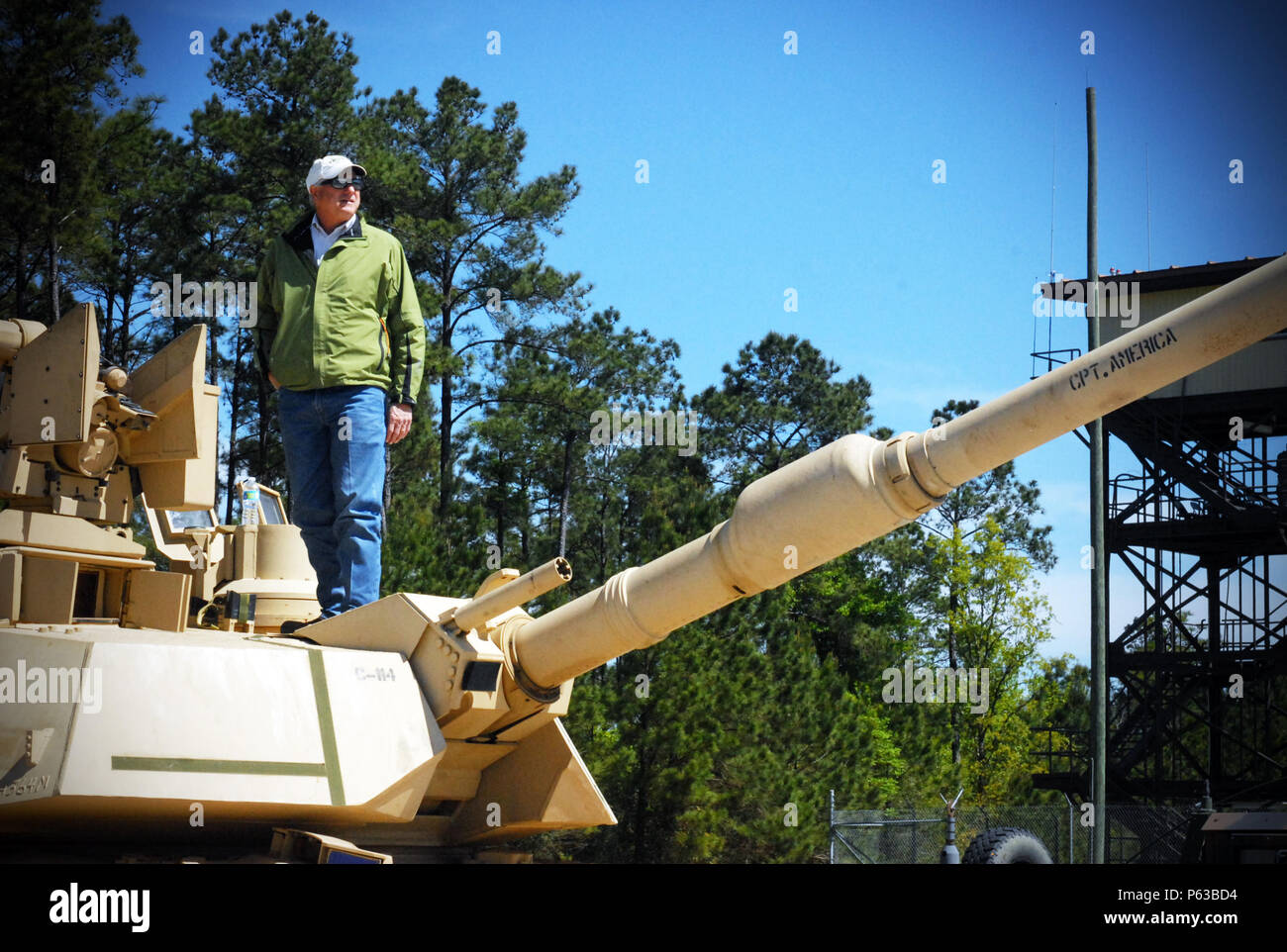 The VIPs went to the Multi-Purpose Range Complex (MPRC) where they got ...