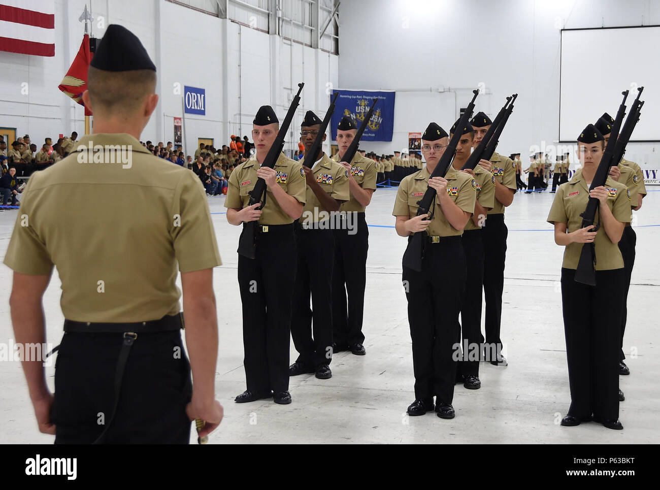 Navy junior reserve officers training corps njrotc cadets from hi-res ...