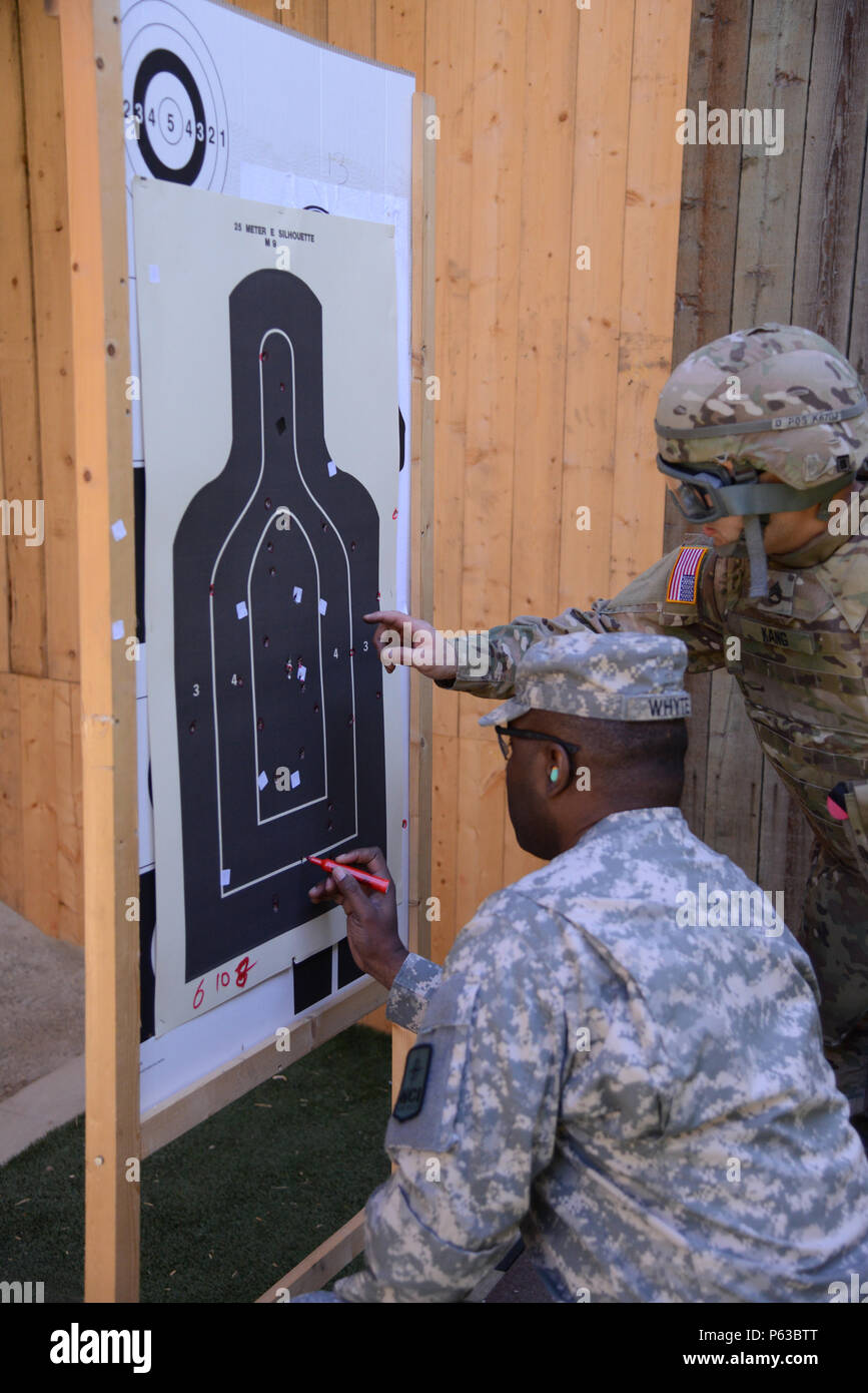 U.S. Army Sgt. 1st Class Jermaine Whyte, assigned to Alpha Company ...