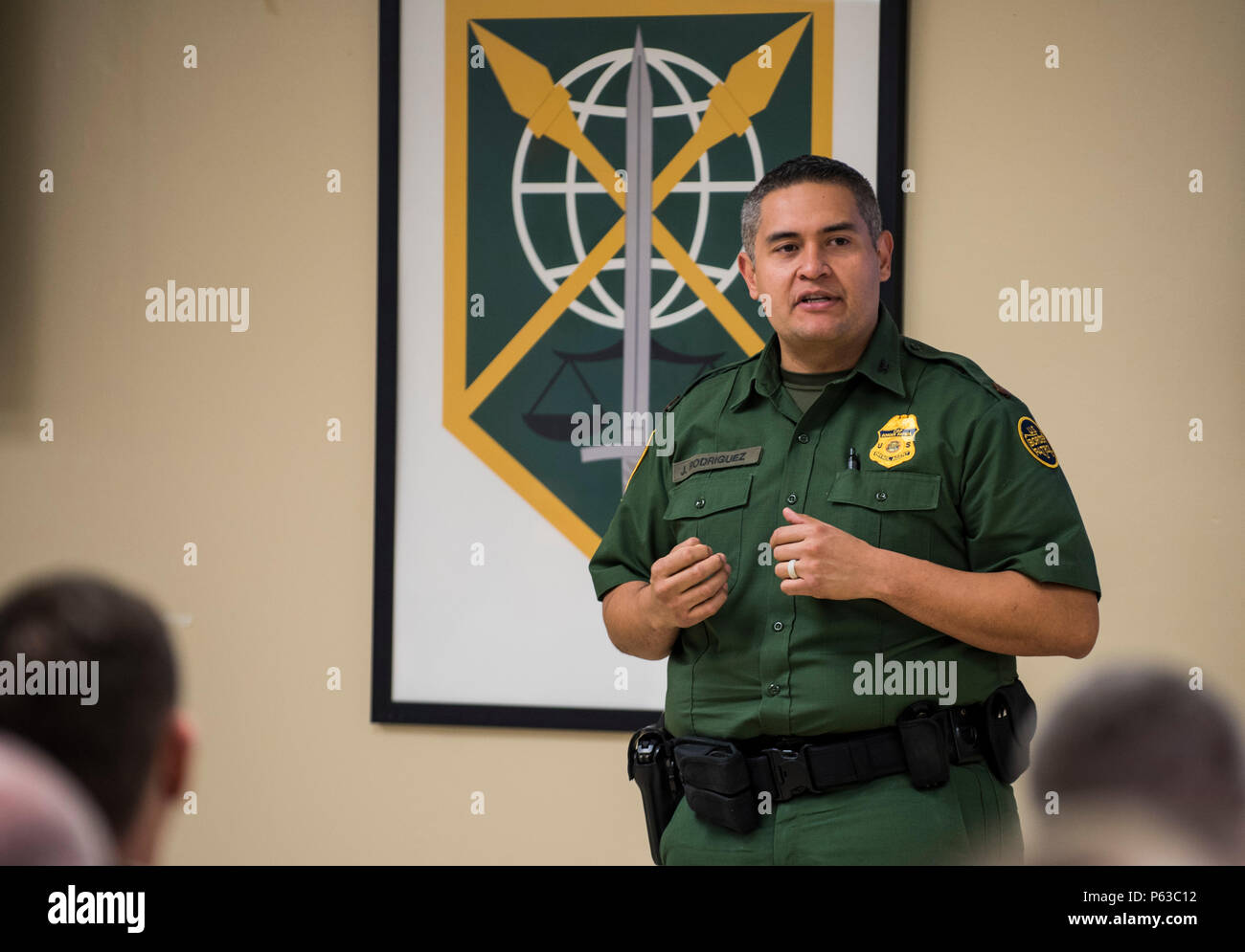 Assistant Chief Jose V. Rodriguez, deputy commander for Customs ...