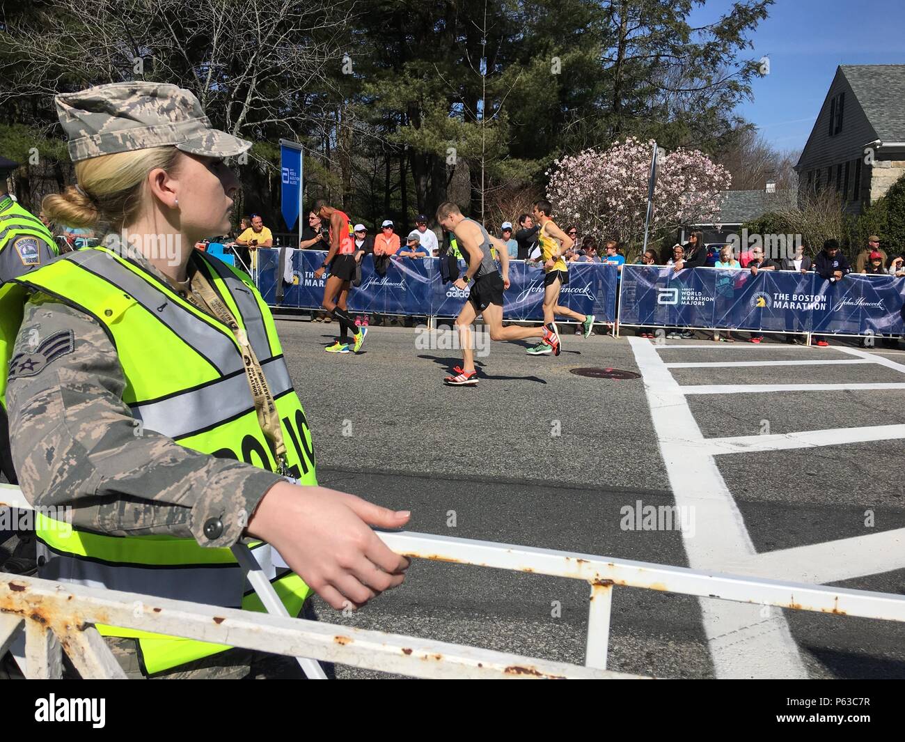 Senior Airman Hannah Graydon of the 104th Fighter Wing Security Forces ...