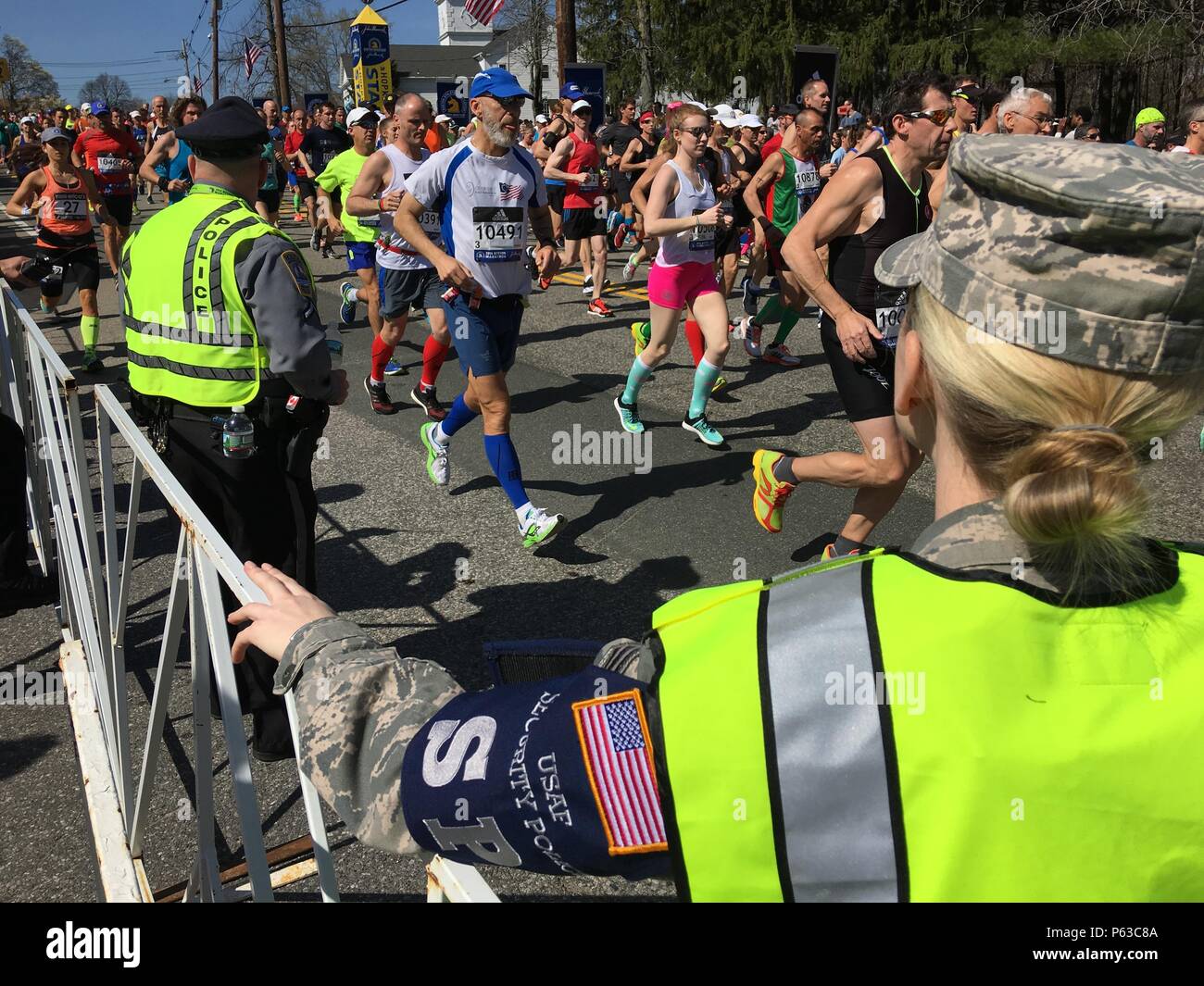 Senior Airman Hannah Graydon of the 104th Fighter Wing Security Forces ...