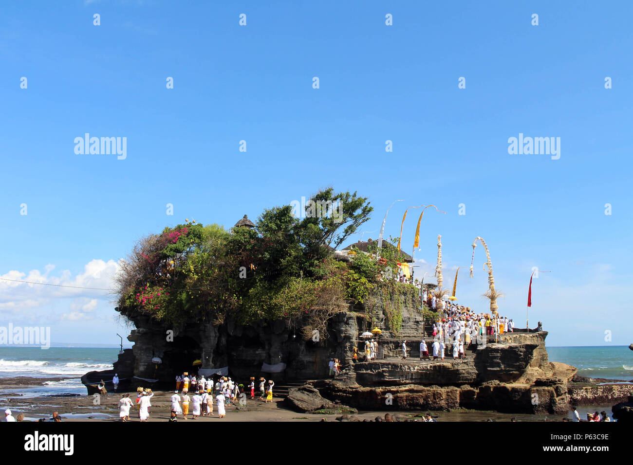 The iconic temple by the sea. Pura Tanah Lot. Pic was taken in Bali ...