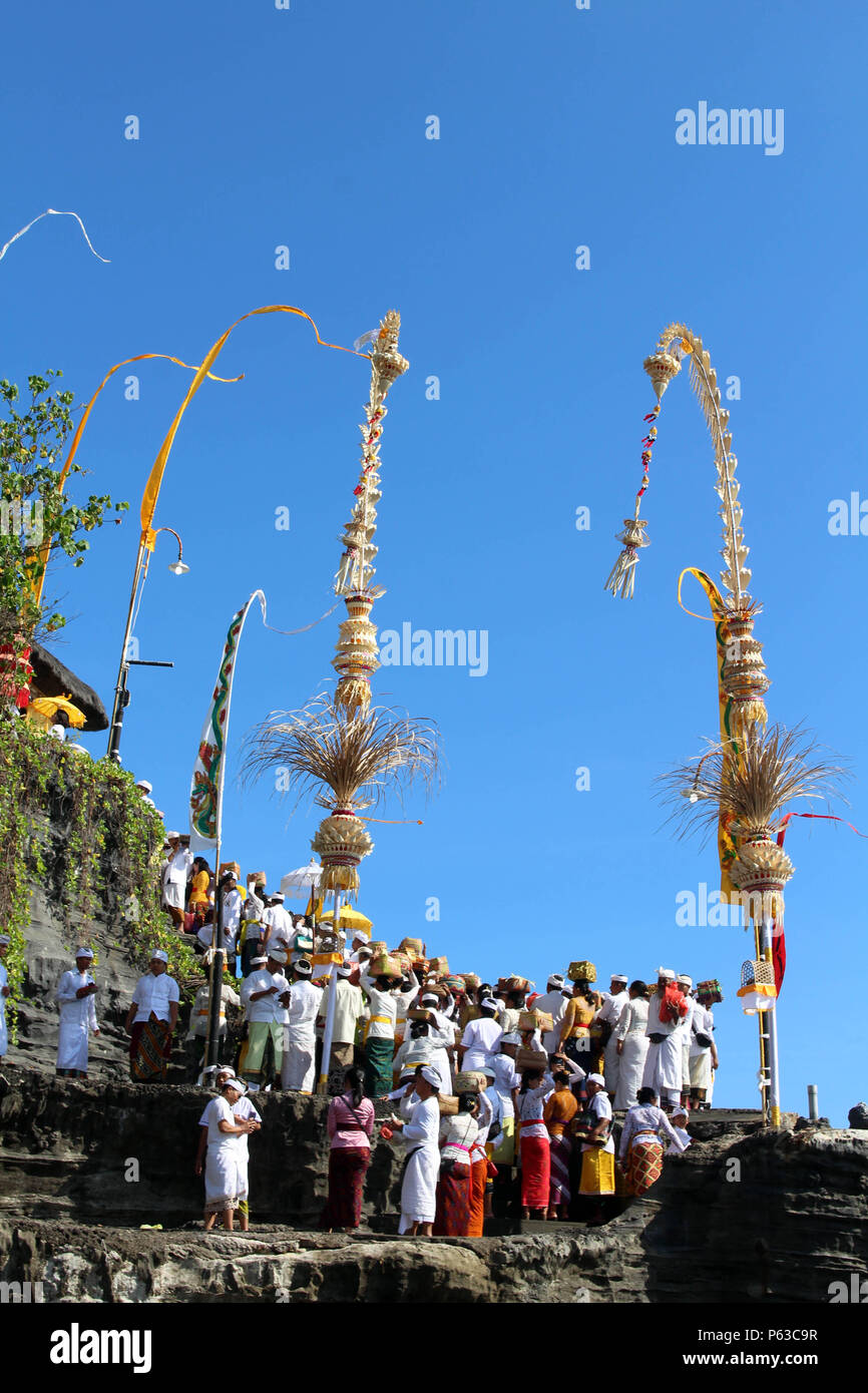 The iconic temple by the sea. Pura Tanah Lot. Pic was taken in Bali ...