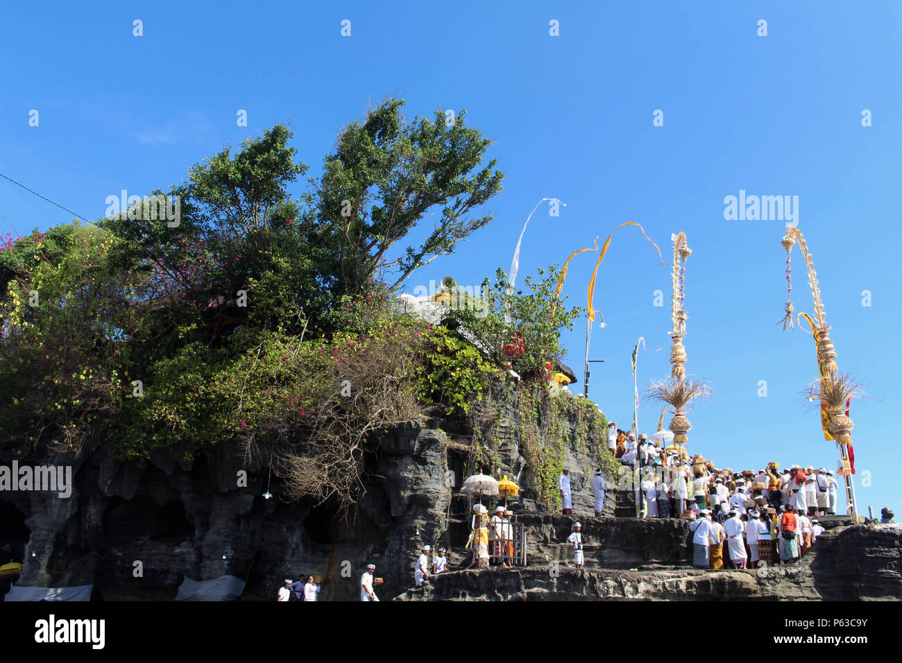 The iconic temple by the sea. Pura Tanah Lot. Pic was taken in Bali ...