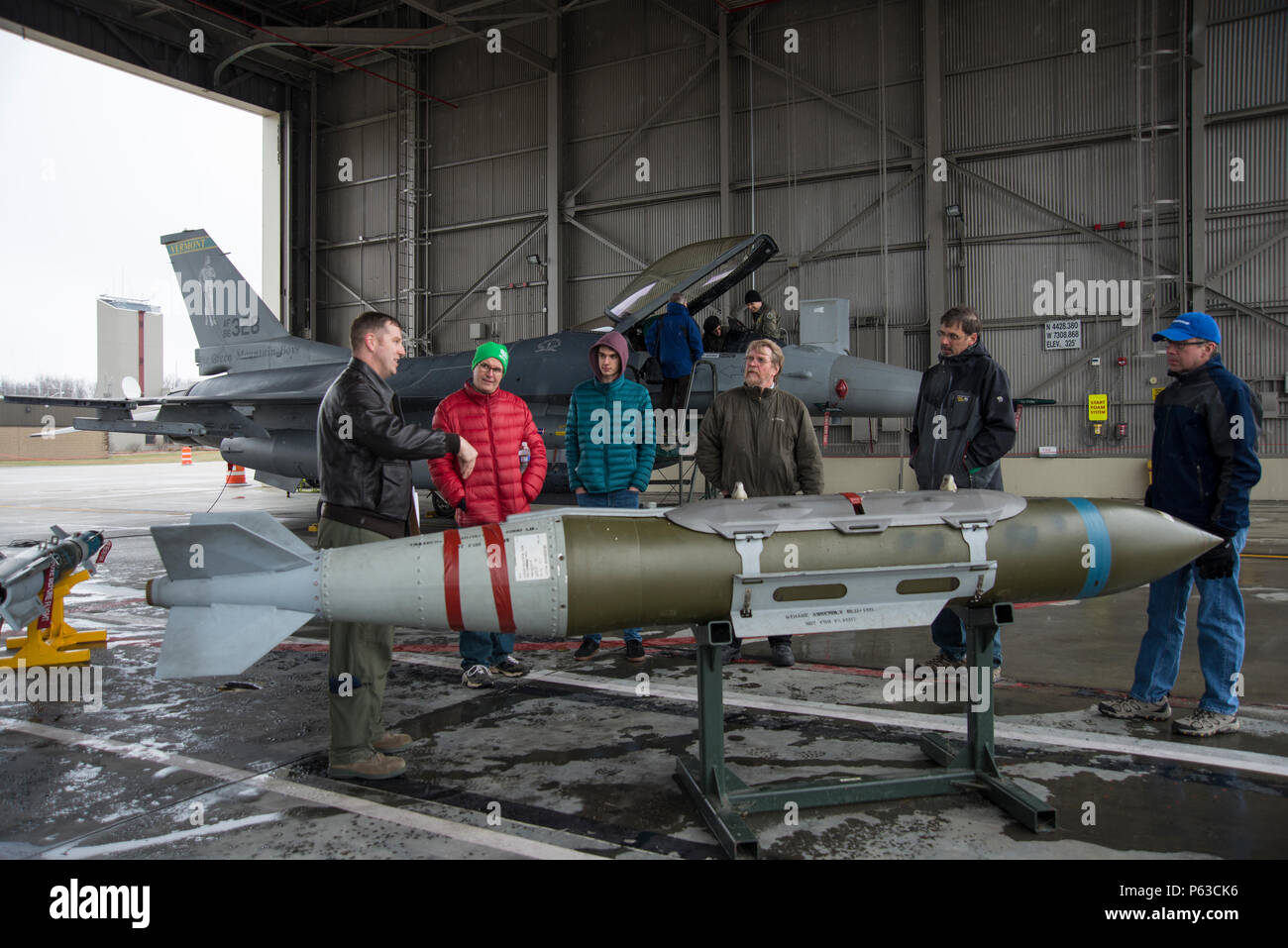 U.S. Air Force Lt.Col. Dan Finnegan a pilot with the 134th Fighter ...