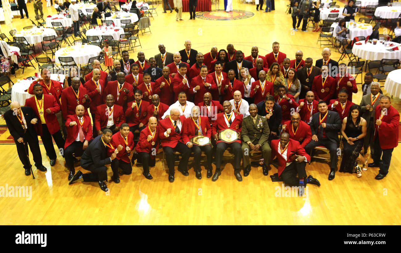 The All-Marine boxing Hall of Fame class of 2016 celebrates their ...