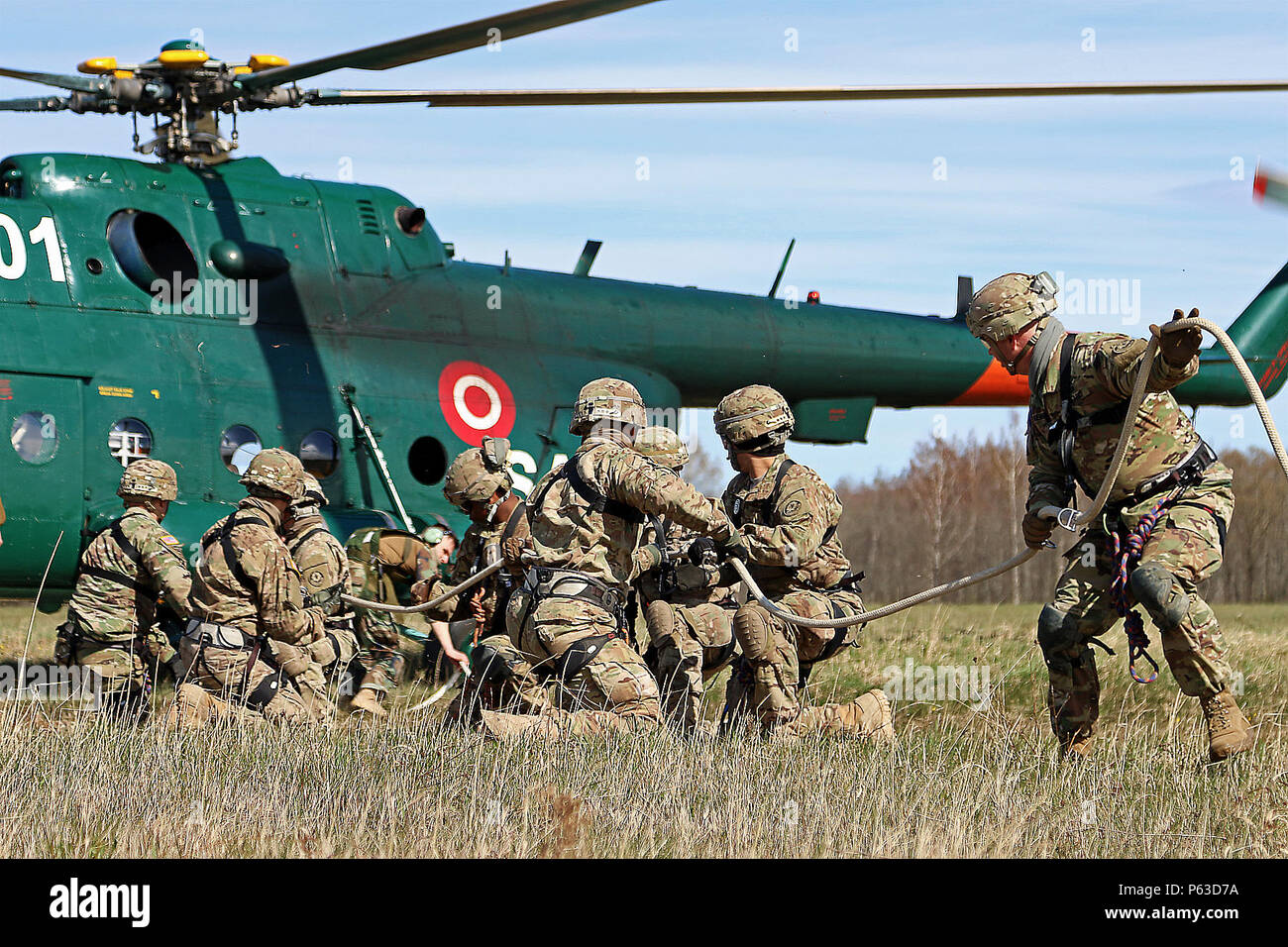Blackhawk helicopters first air cavalry hi-res stock photography and ...