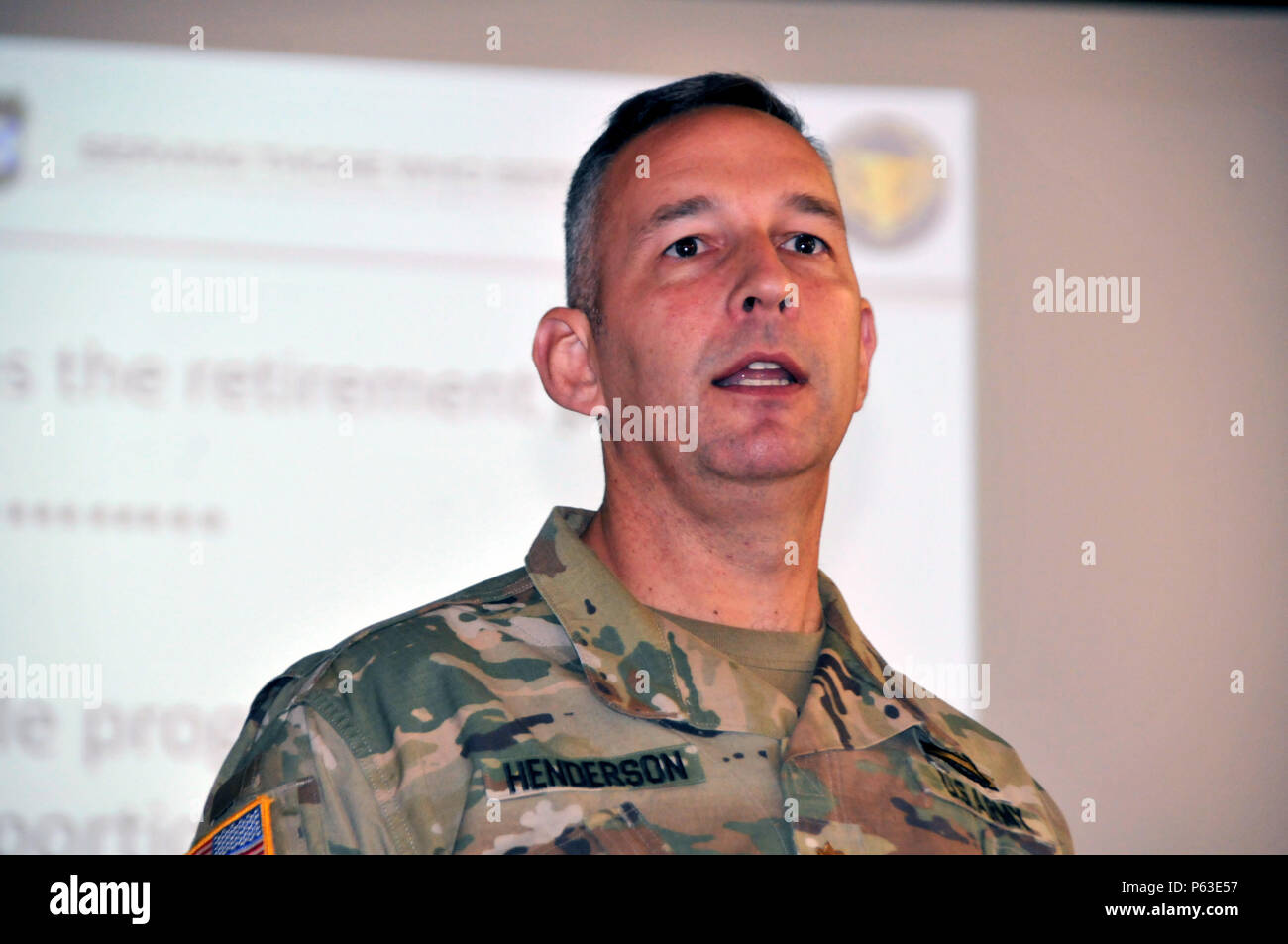 Maj chris henderson hi-res stock photography and images - Alamy