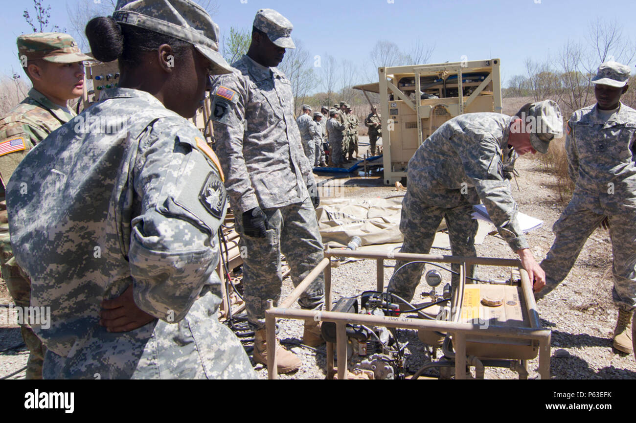 Staff Sgt. William A. Boettcher, a water purification noncommissioned ...