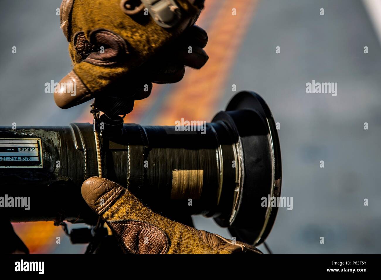 U.S. Marines with Medium Marine Tiltrotor Squadron 264, 22nd Marine ...