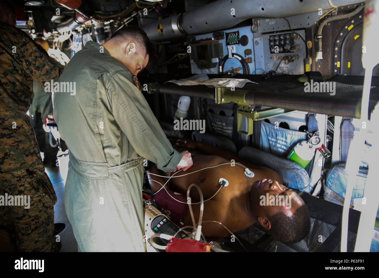 U.S. Sailors with the 22nd Marine Expeditionary Unit (MEU), practiced ...