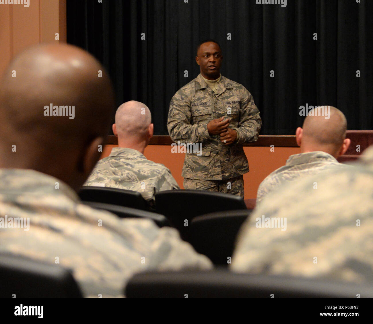 Chief Master Sgt. Calvin Williams, Air Force Global Strike Command ...