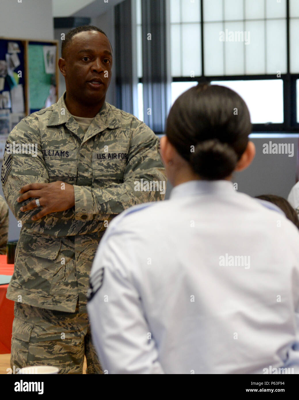 Chief Master Sgt. Calvin Williams, Air Force Global Strike Command ...