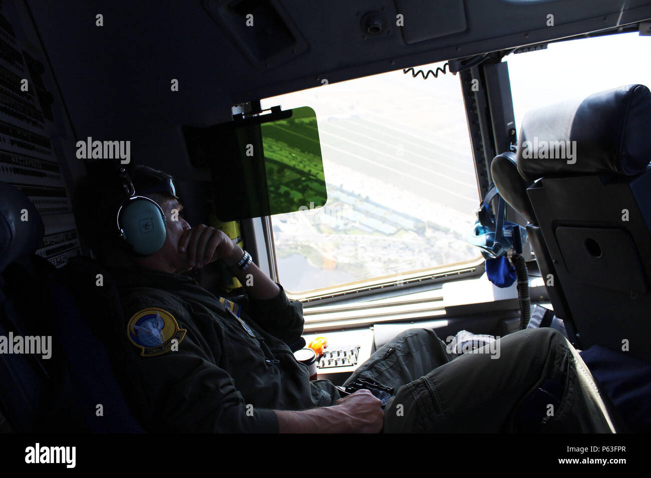 Air Force Reserve Maj. Nathan Childers with the 729th Airlift Squadron ...