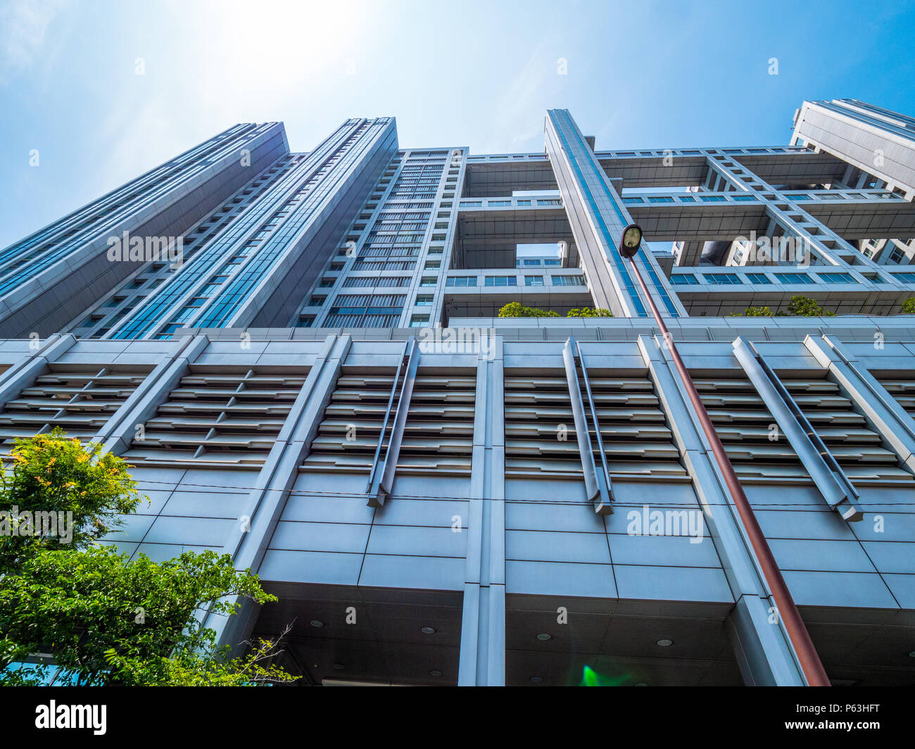 Modern Fuji Television Broadcast building in Tokyo - TOKYO / JAPAN ...