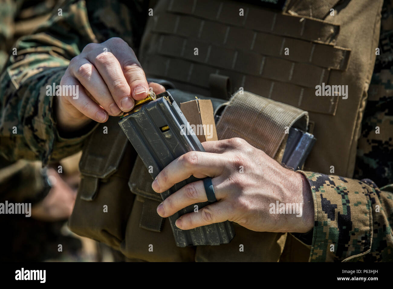 Maj. Nicholas Tyson, a Marine with Marine Medium Tiltrotor Squadron 264 ...