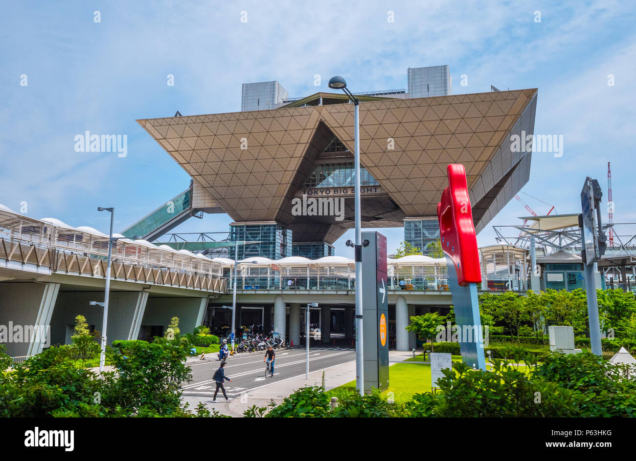 Tokyo Big Sight International Exhibition Center - TOKYO / JAPAN - JUNE ...