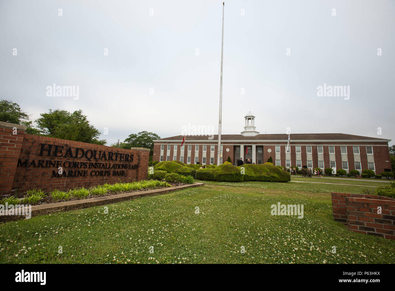 The John A. Lejeune Hall, building 1, Headquarters of Marine Corps ...