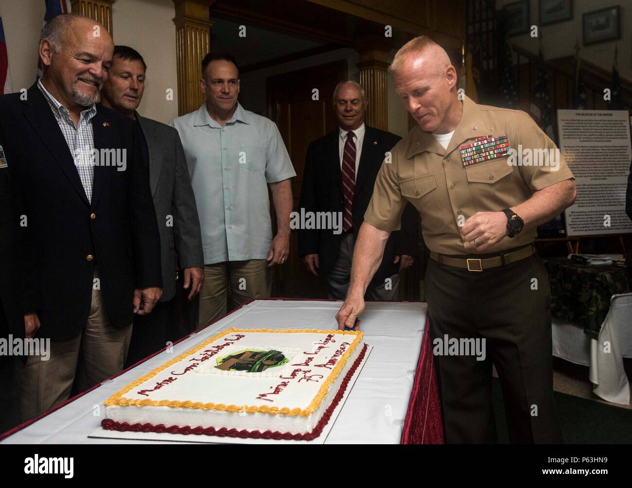 U.S. Marine Corps Brig. Gen. Thomas D. Weidley, commanding general ...