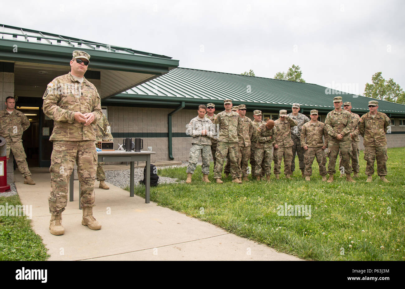 U.S. Army Sgt. Maj. John Treida, assigned to 52nd Ordnance Group (EOD ...