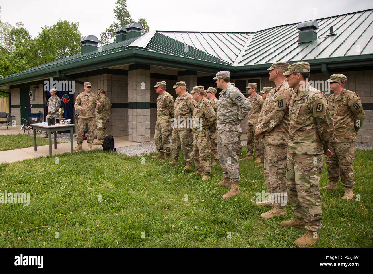 U.S. Army Sgt. Maj. John Treida, assigned to 52nd Ordnance Group (EOD ...