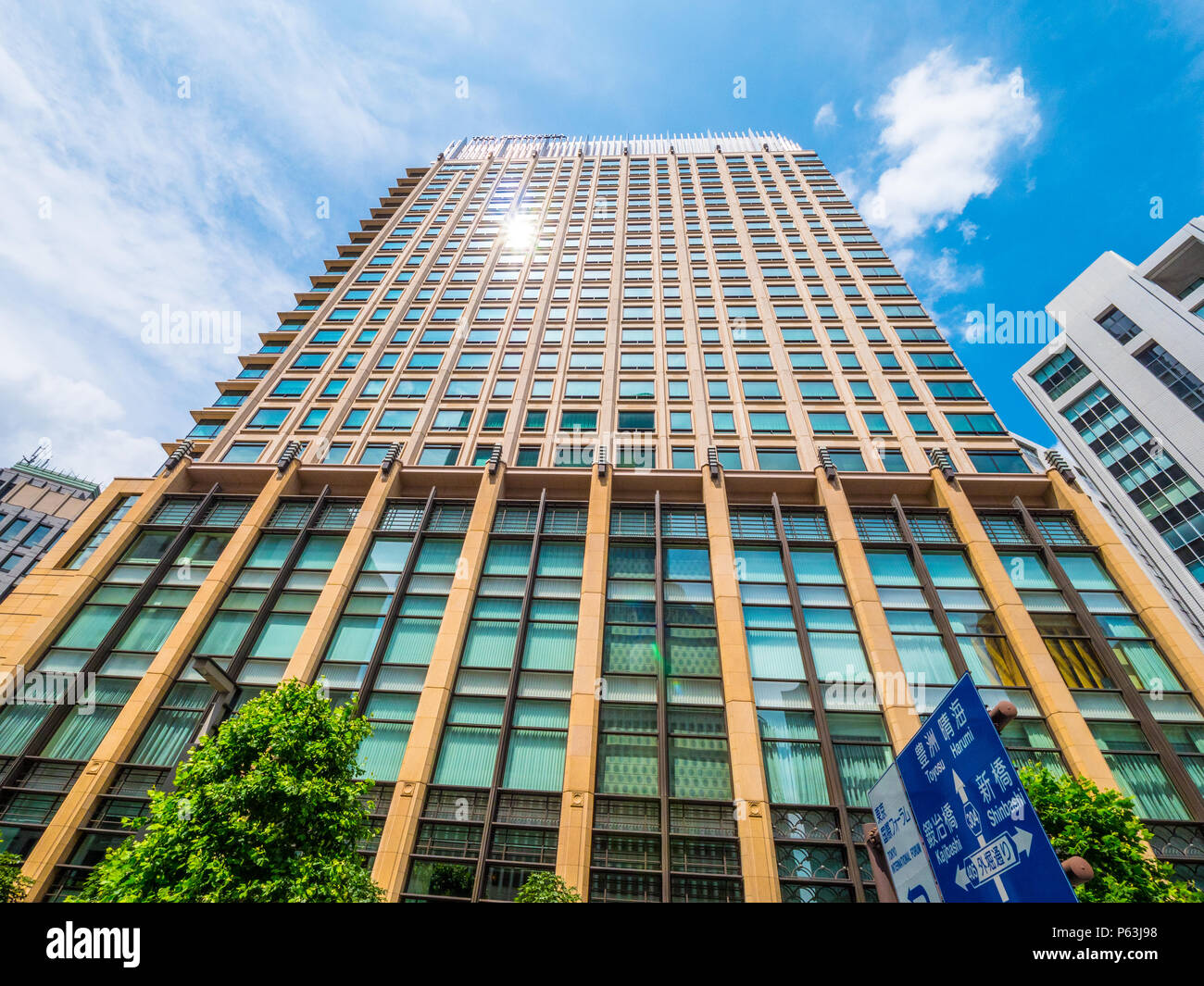 Modern architecture in Tokyo downtown - TOKYO / JAPAN - JUNE 12, 2018 ...