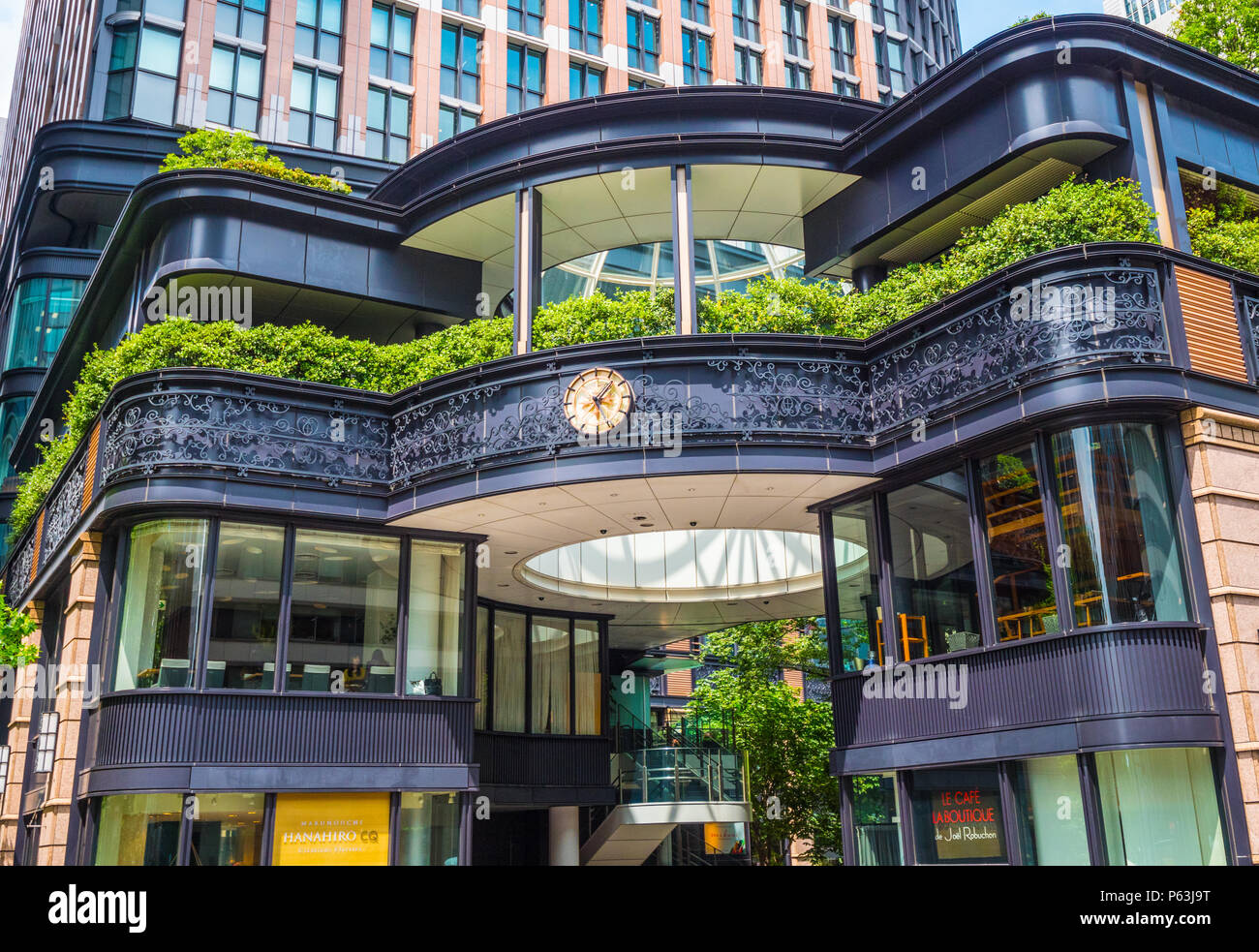 Modern architecture in Tokyo downtown - TOKYO / JAPAN - JUNE 12, 2018 ...