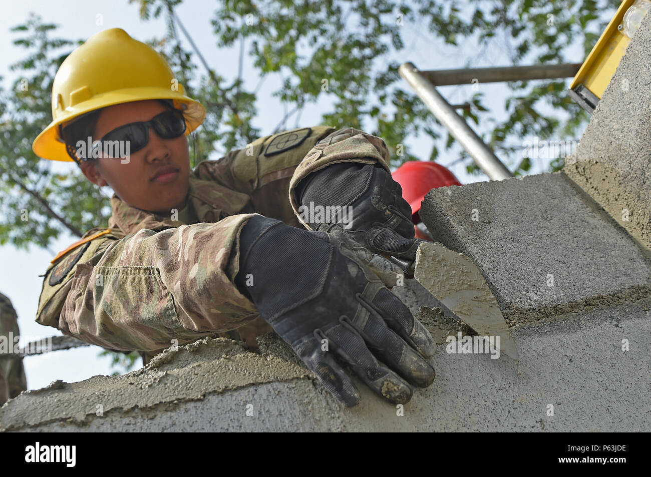 CATARINA, Guatemala – U.S. Army Reserve Sgt. Anna Ma, 284th Engineer ...