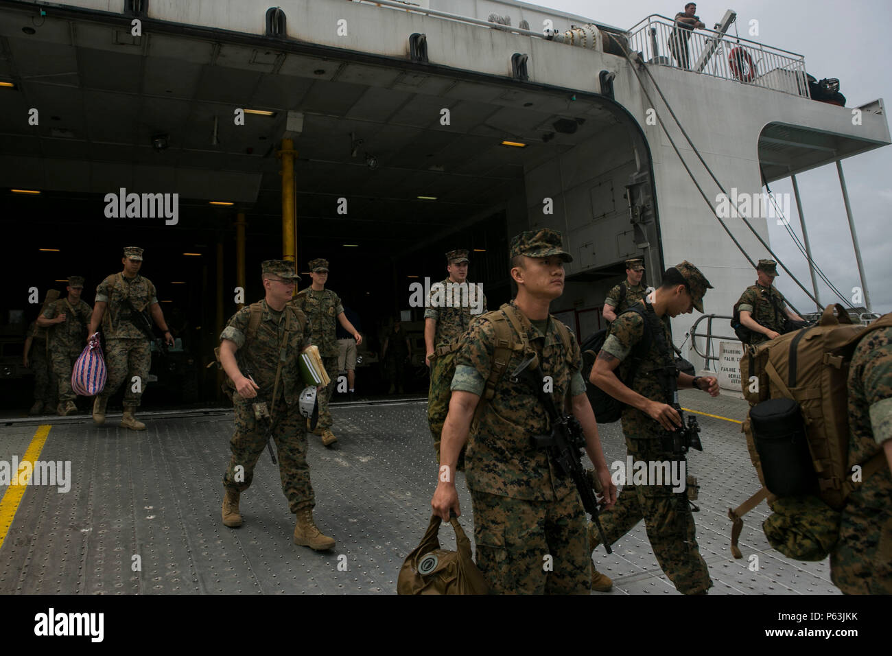 U.S. Marines with 1st Battalion, 3rd Marine Regiment, also known as ...