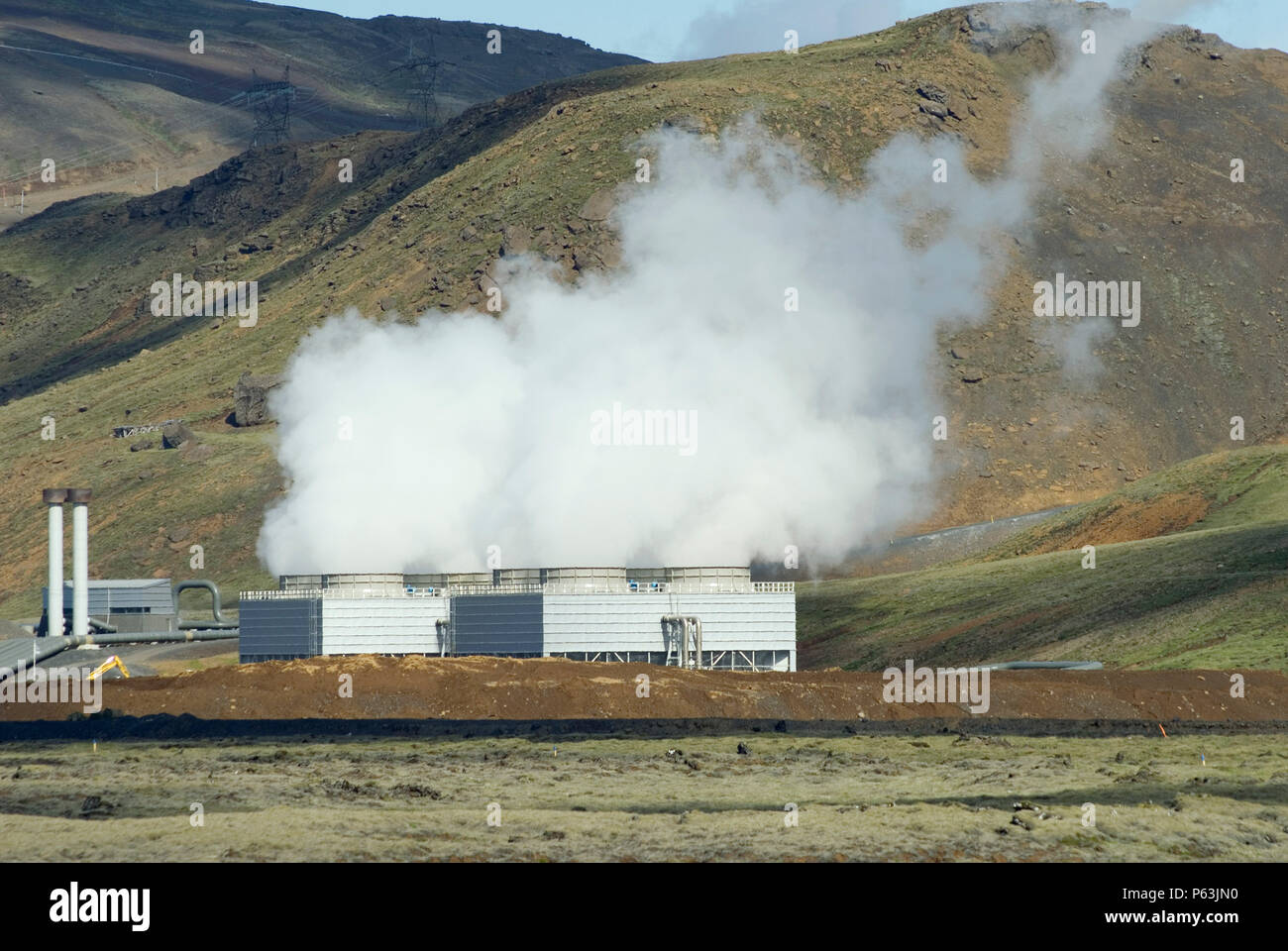 Hellisheidi geothermal power plant hi-res stock photography and images ...