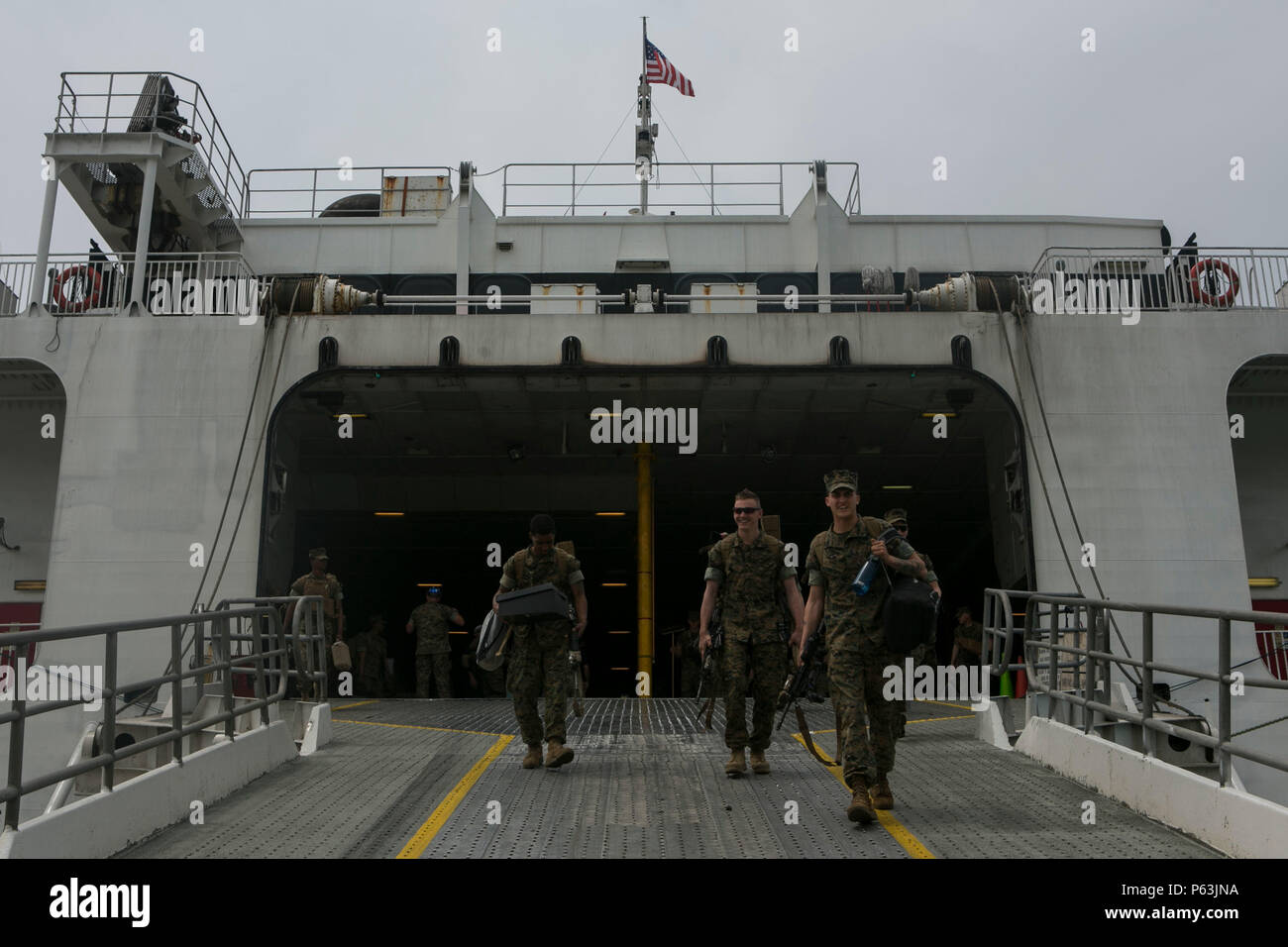U.S. Marines with 1st Battalion, 3rd Marine Regiment, also known as ...