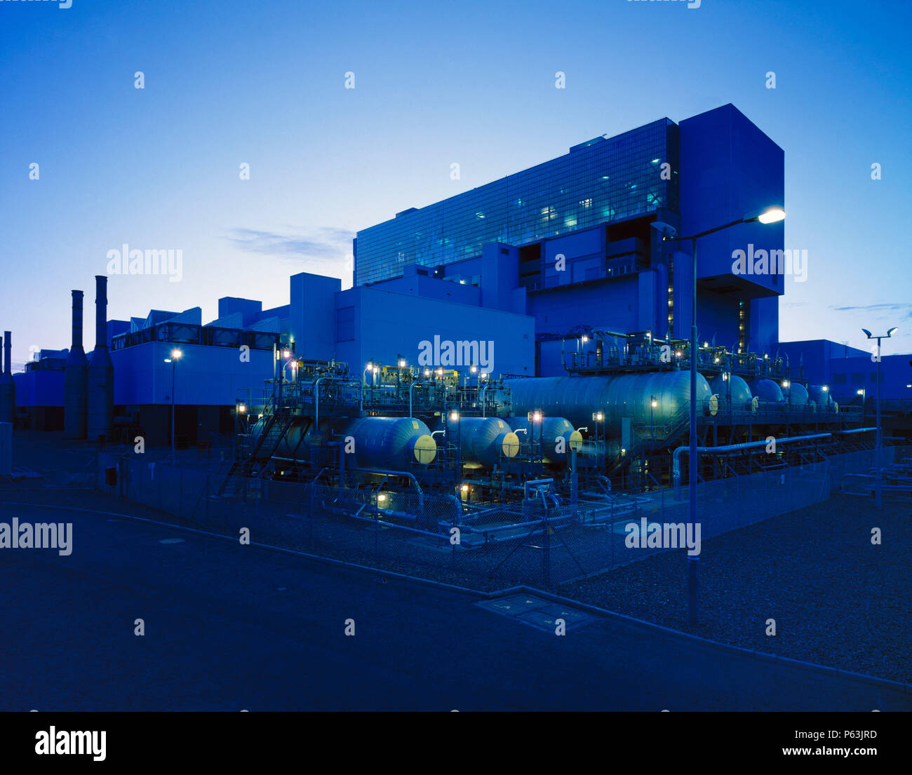BNFL Torness Nuclear Power Station, East Lothian, Scotland, United ...