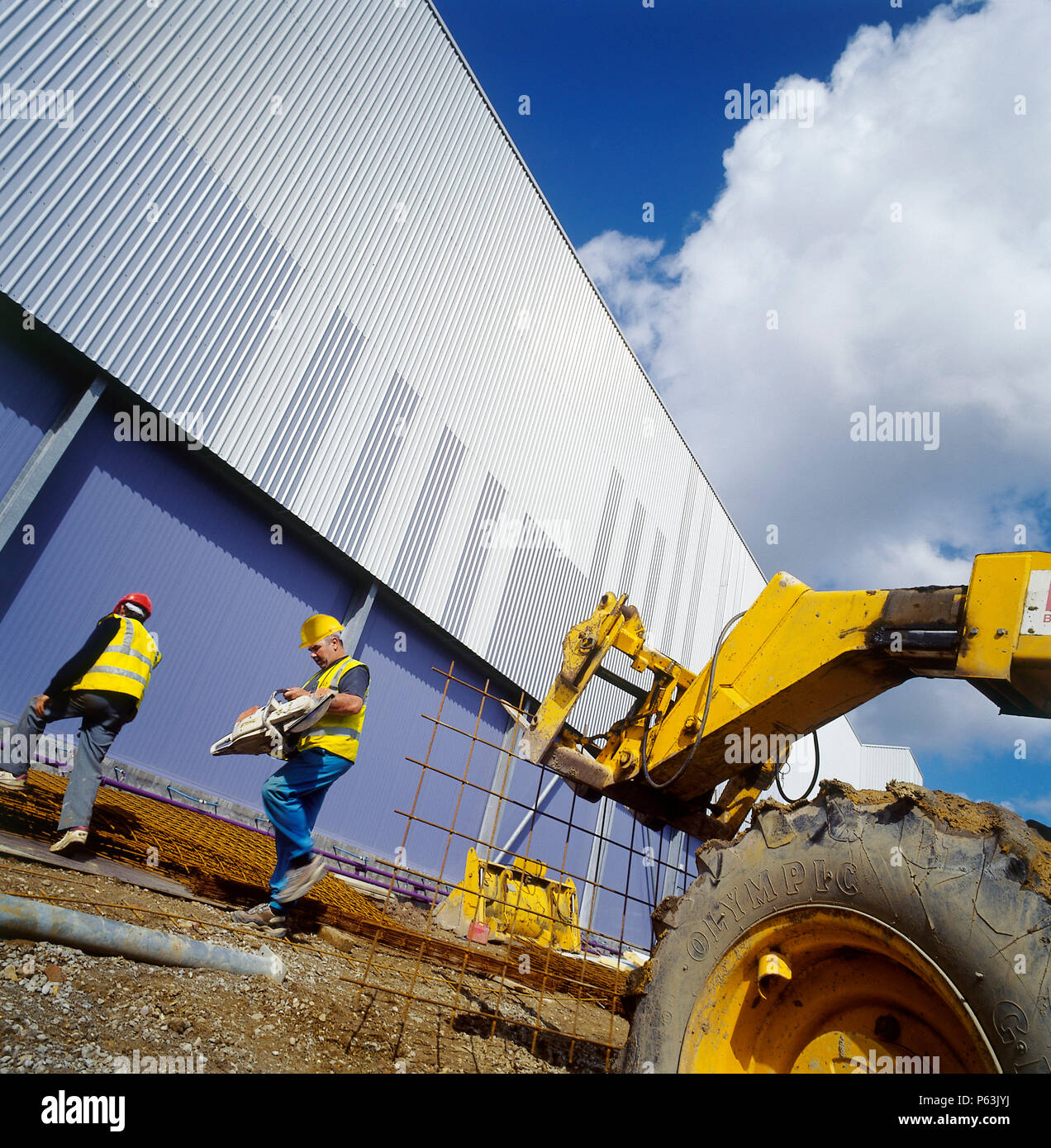 Construction Lifting Rebar High Resolution Stock Photography and Images ...