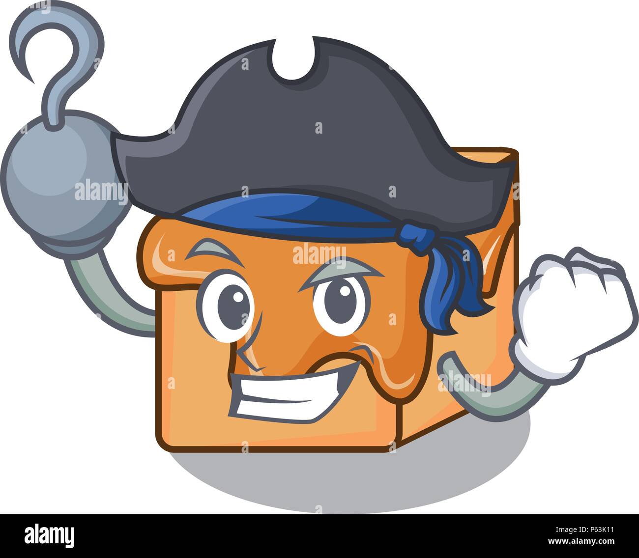Pirate caramel candies character cartoon Stock Vector Image & Art - Alamy