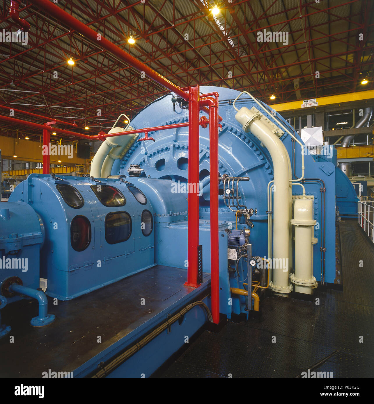 Electrical generator turbine interior hi-res stock photography and ...