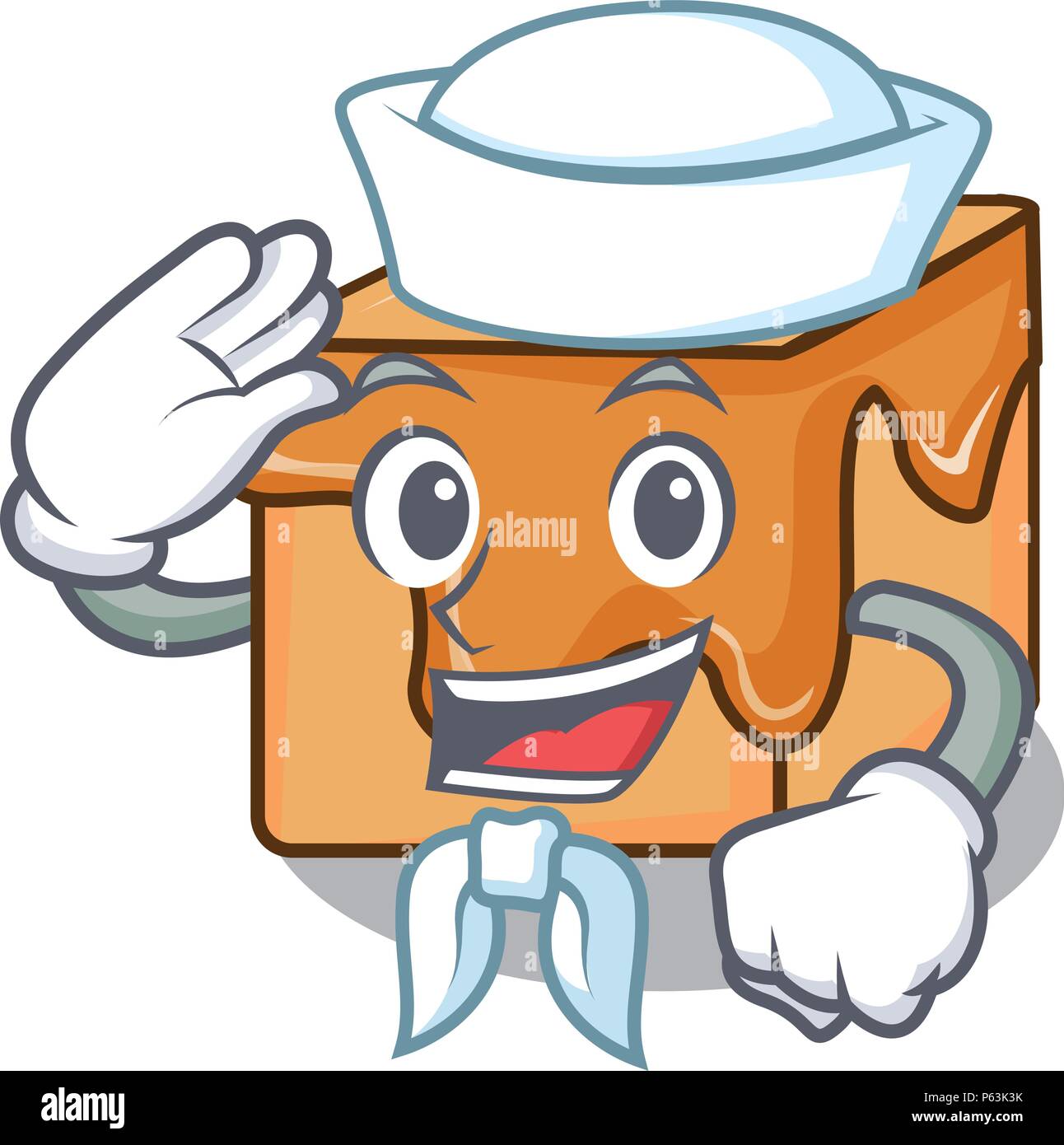 Sailor caramel candies character cartoon Stock Vector Image & Art - Alamy