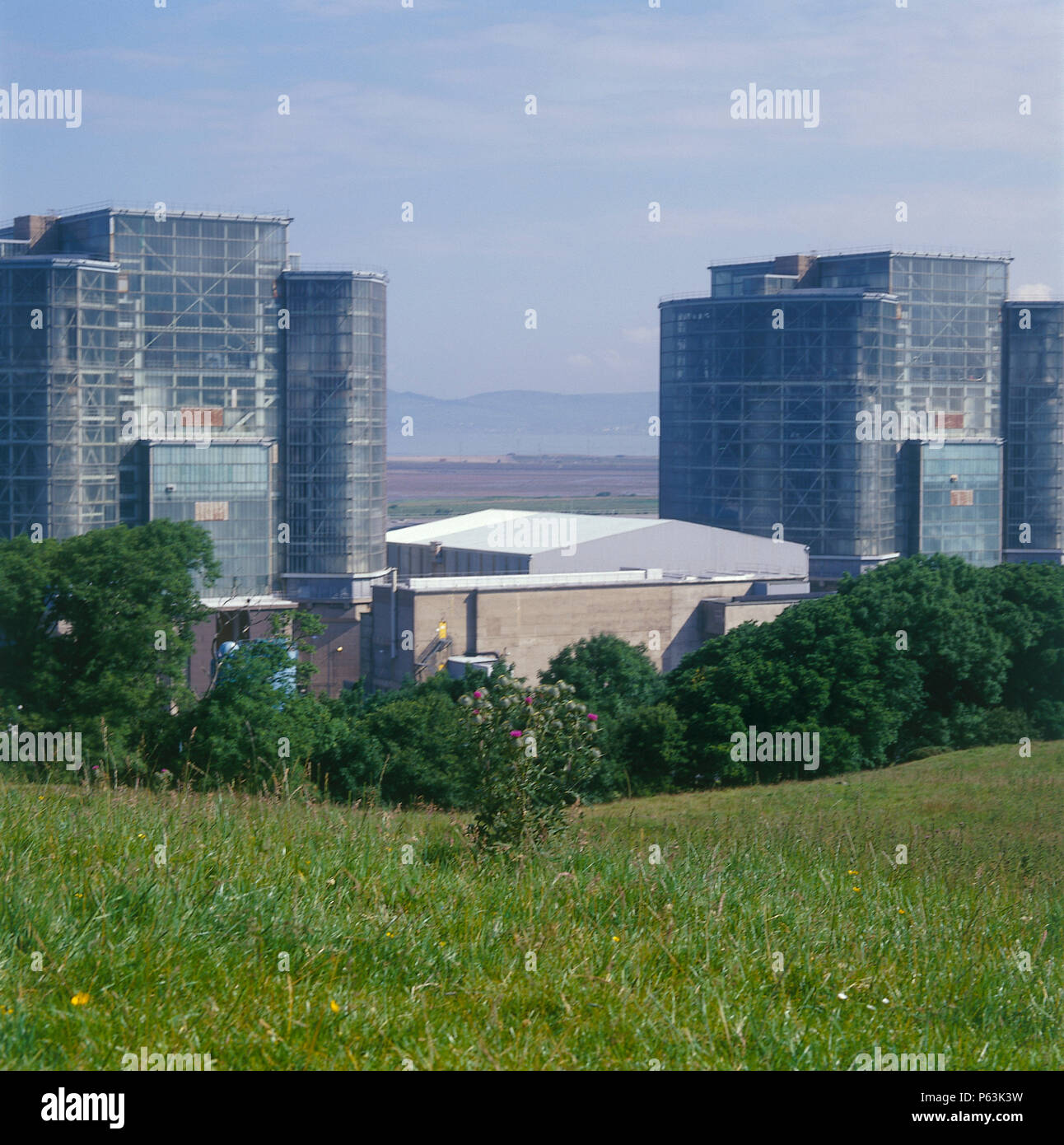 Industrial developments in rural area Stock Photo - Alamy
