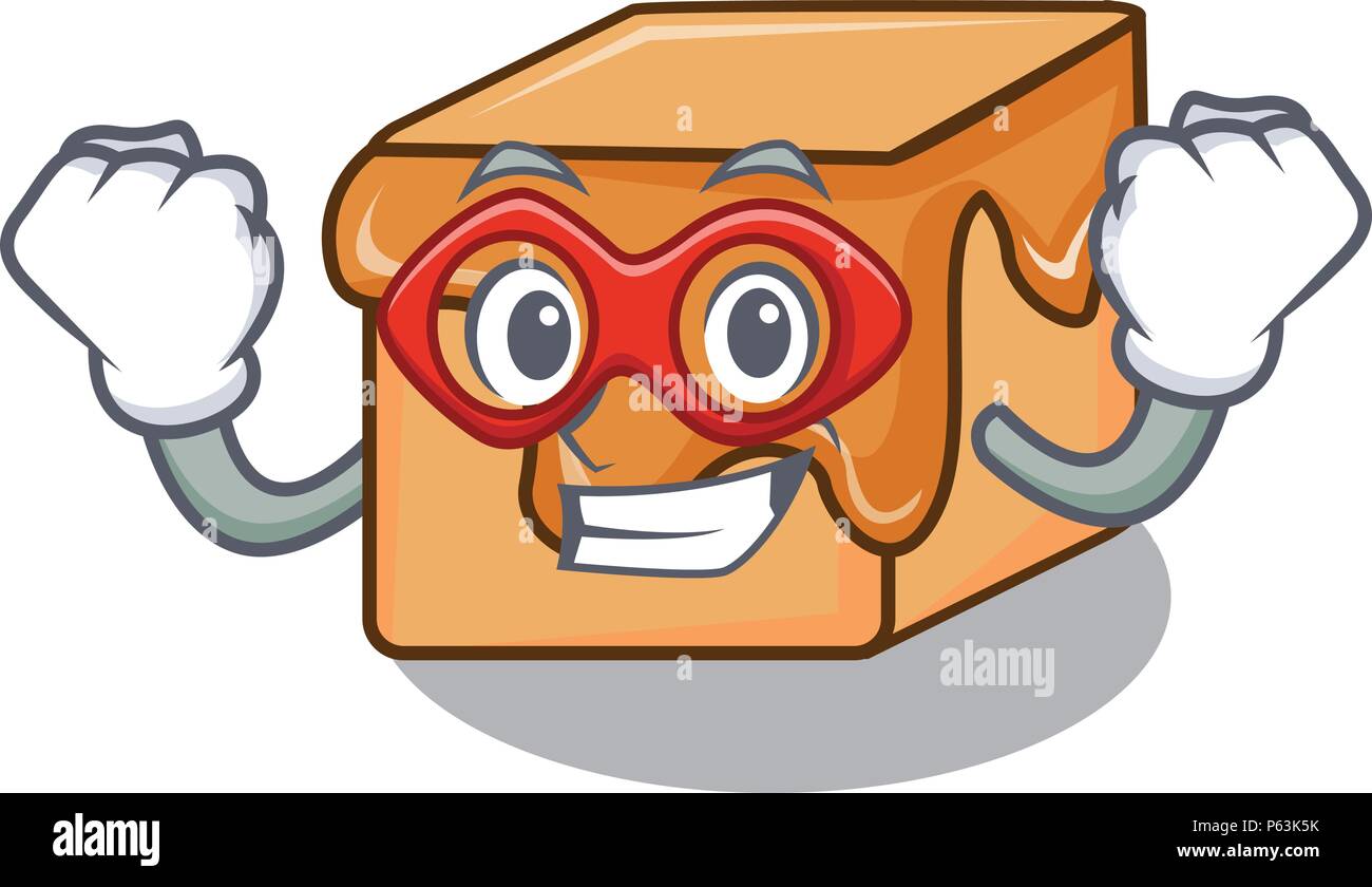 Super hero caramel candies character cartoon Stock Vector Image & Art ...