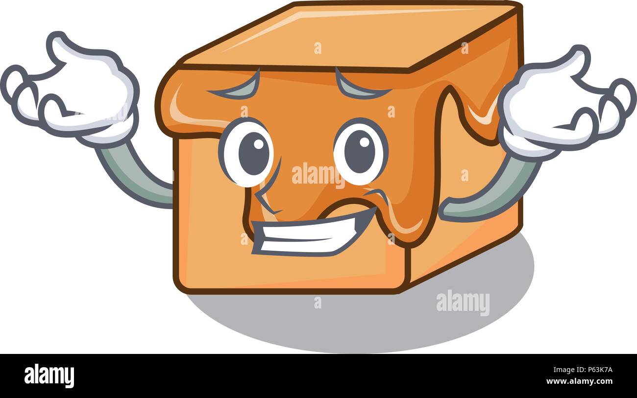 Grinning caramel candies character cartoon Stock Vector Image & Art - Alamy