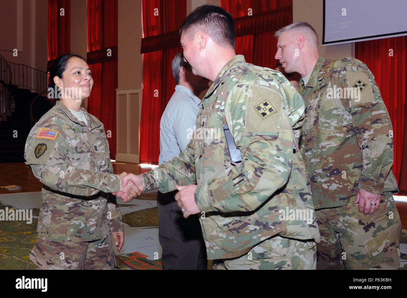 BAUMHOLDER, Germany – Lt. Col. Bryan Love,G2, 4th Infantry Division ...
