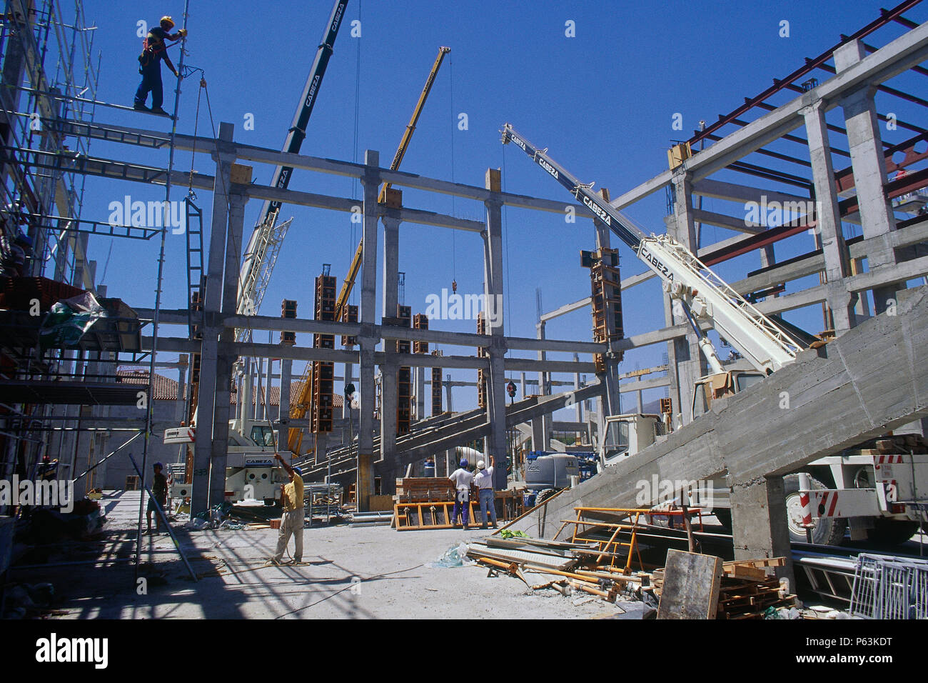 Sloping seat beams hi-res stock photography and images - Alamy