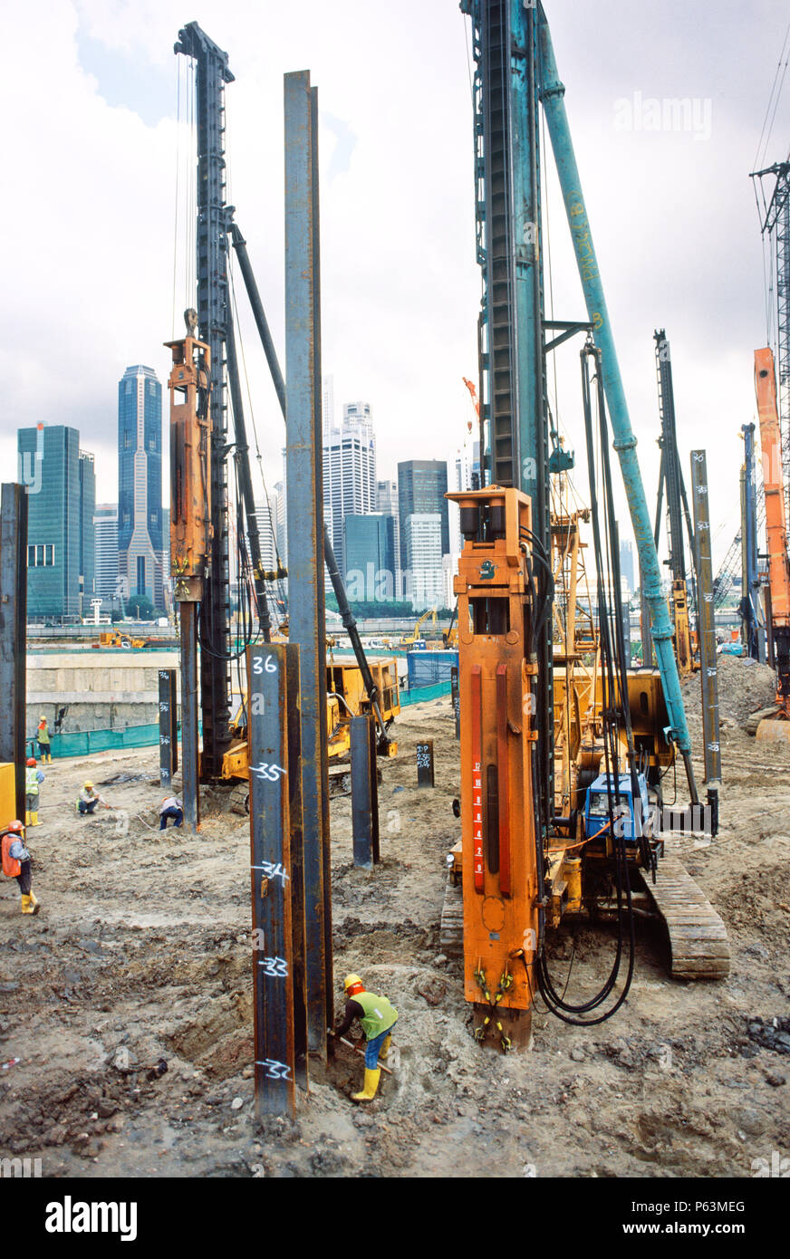Steel stanchions hi-res stock photography and images - Alamy