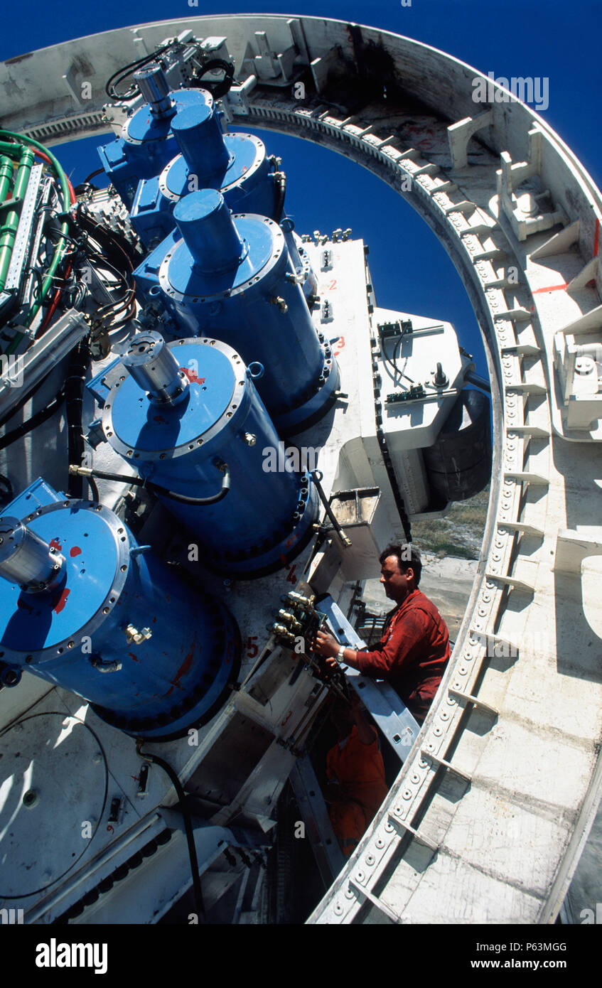 Tunnel boring machine hi-res stock photography and images - Alamy